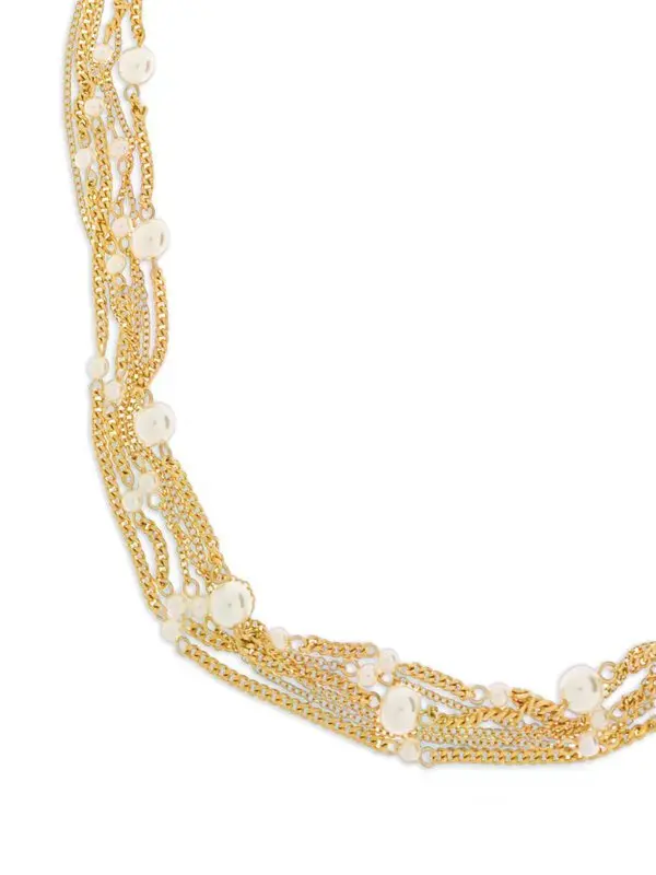 ALLSAINTS Glass-pearl Multi-strand Necklace