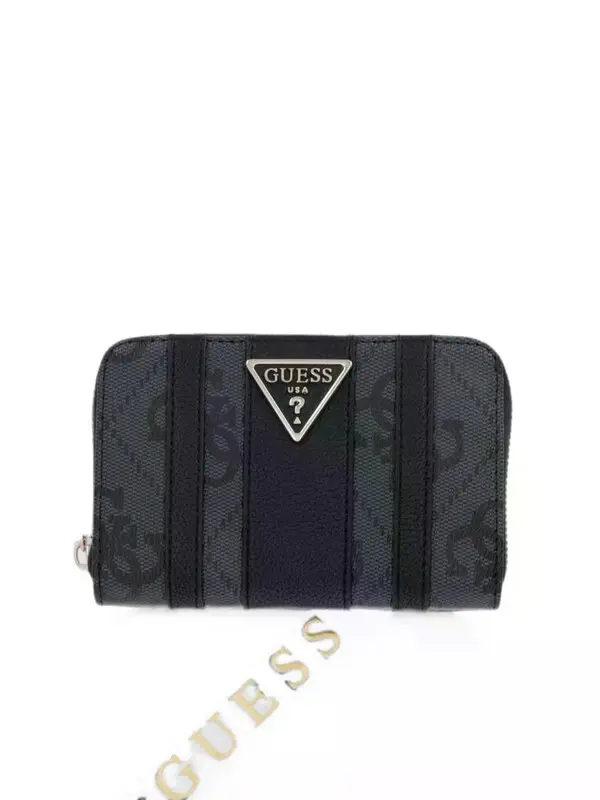 Guess Laurel Logo-print Panelled Wallet