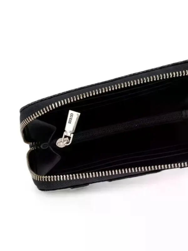 Guess Laurel Logo-print Panelled Wallet