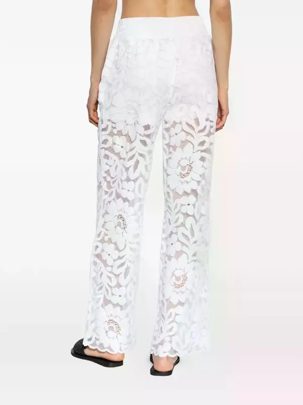 ALLSAINTS Amelie Floral Lace Trousers