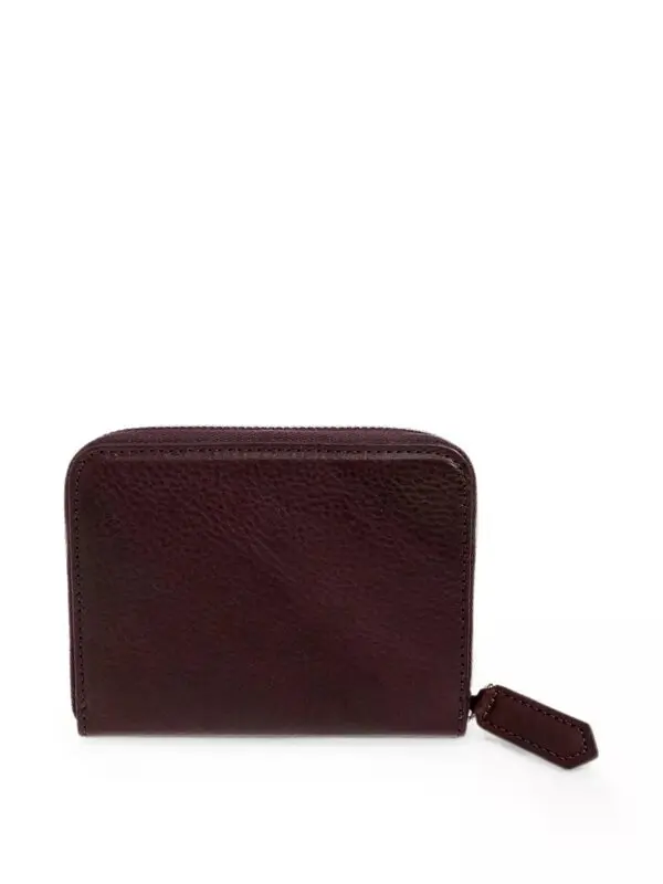 Dsquared2 Logo-plaque Pebbled-leather Wallet