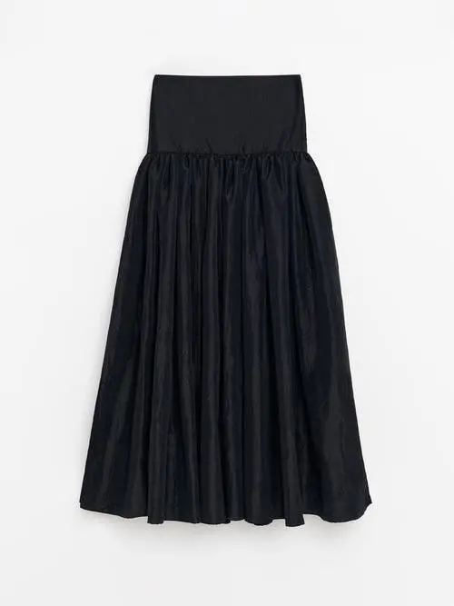 ALAS Maxi Evening Taffeta Skirt
