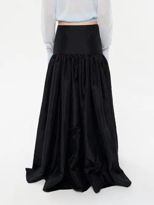 ALAS Maxi Evening Taffeta Skirt