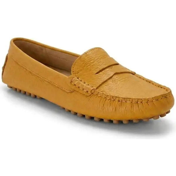 MENINA STEP Oporto Suede Moccasin Loafers - Honey