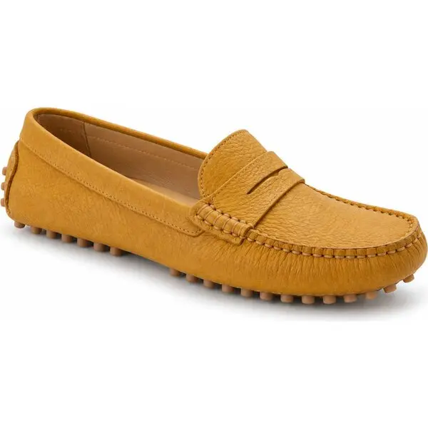 MENINA STEP Oporto Suede Moccasin Loafers - Honey