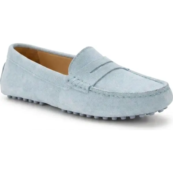 MENINA STEP Oporto Moccasin Loafer - Light Blue