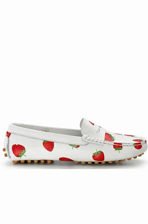MENINA STEP Oporto Suede Moccasin Loafers - Pink