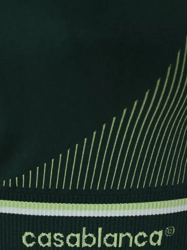 Casablanca Seamless Logo Performance Top