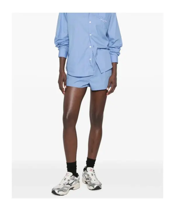 SPORTY  RICH Elastic-waist Shorts