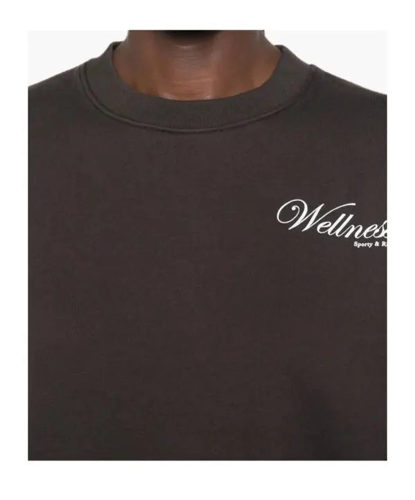 SPORTY  RICH Crew Neck Sweatshirt