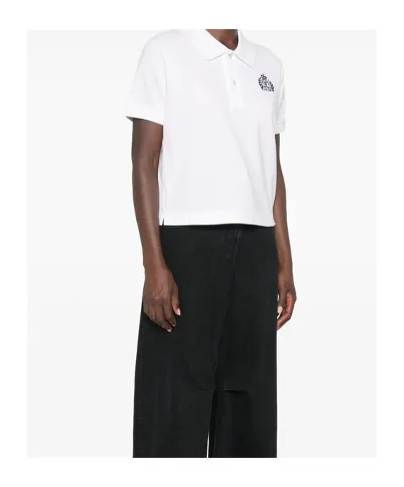 SPORTY  RICH Sporty & Rich Short Sleeve Polo Shirt