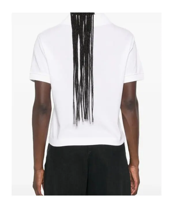 SPORTY  RICH Sporty & Rich Short Sleeve Polo Shirt