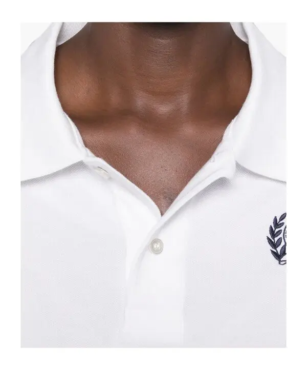 SPORTY  RICH Sporty & Rich Short Sleeve Polo Shirt