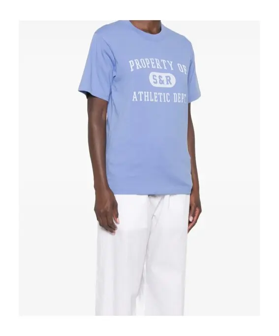SPORTY  RICH Crew Neck T-shirt