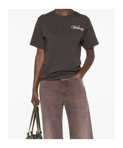 SPORTY  RICH Crew Neck T-shirt