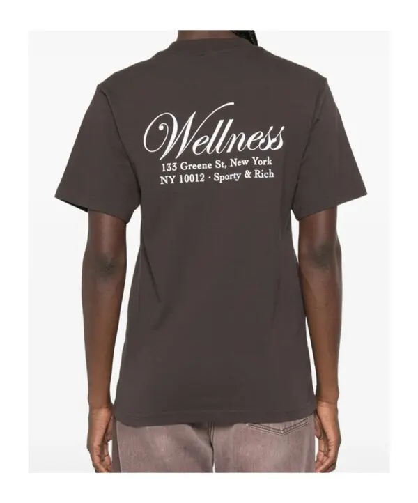 SPORTY  RICH Crew Neck T-shirt