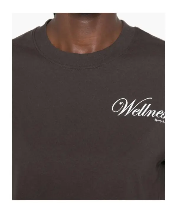 SPORTY  RICH Crew Neck T-shirt