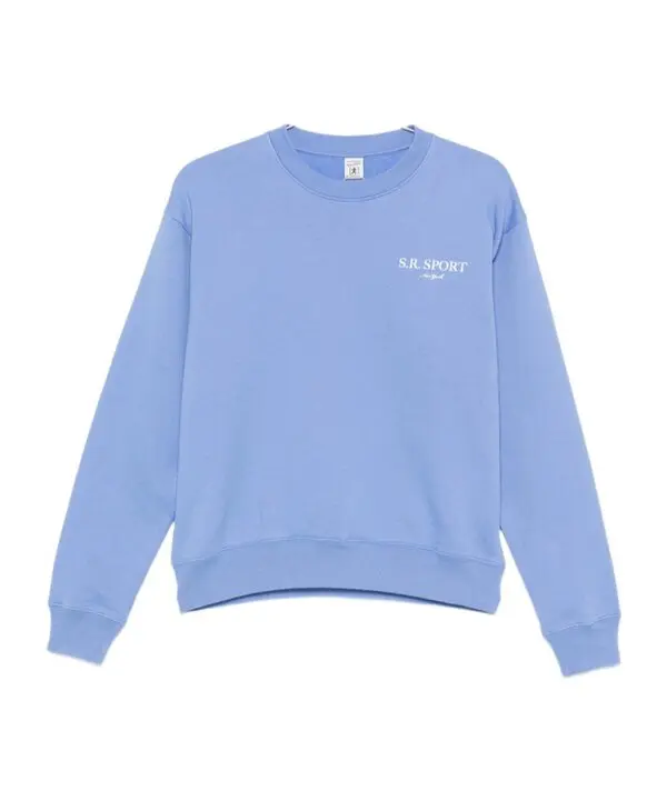 SPORTY  RICH Long-sleeve Sweatshirt - Blue