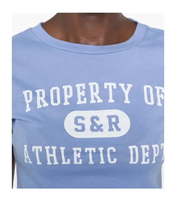 SPORTY  RICH Crew Neck T-shirt