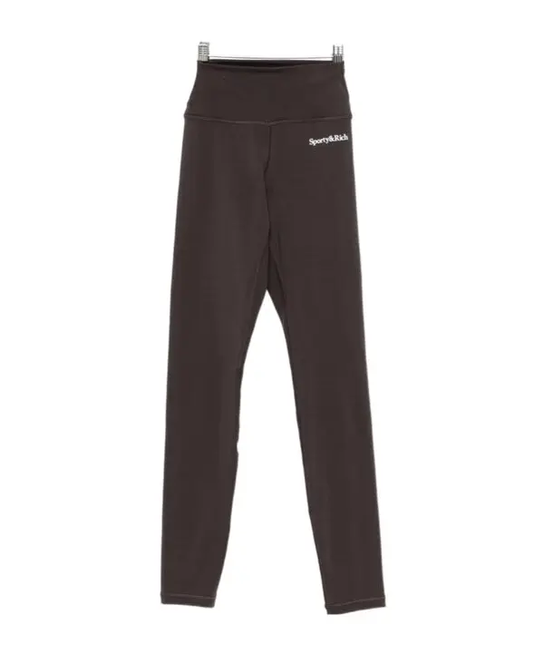 SPORTY  RICH Elastic Waist Leggings