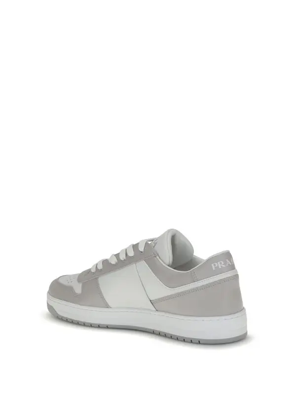 Prada Downtown Leather Two-tone Sneakers