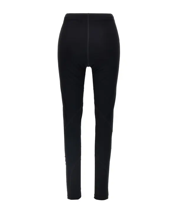 JIL SANDER Logo Printed Leggings