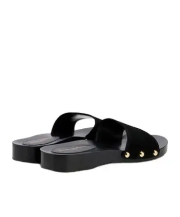 GIANVITO ROSSI Riviera Suede Slides