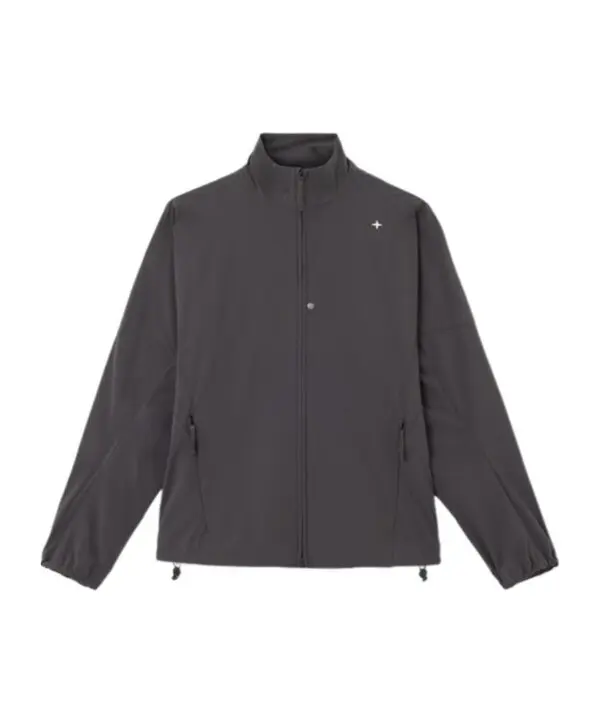 Stone Island Stellina Oversized-fit Zipper-up Overshirt - Charcoal-grey