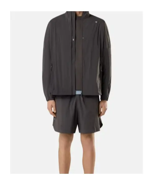 Stone Island Stellina Oversized-fit Zipper-up Overshirt