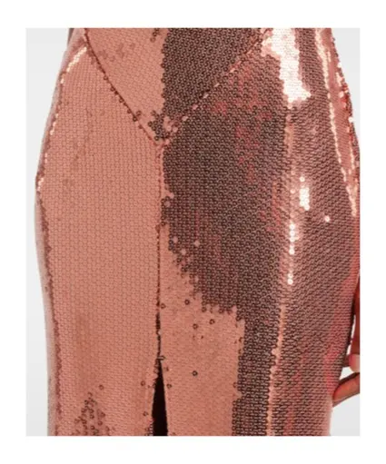 Alex Perry Open-back Sequined Gown