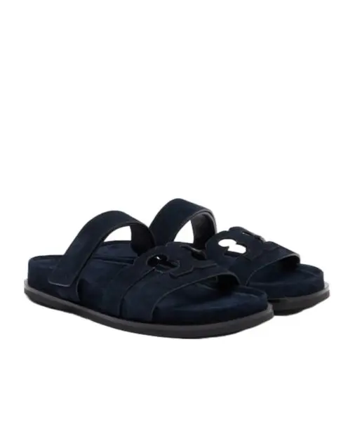 Tory Burch Multi-strap Suede Upper - Black