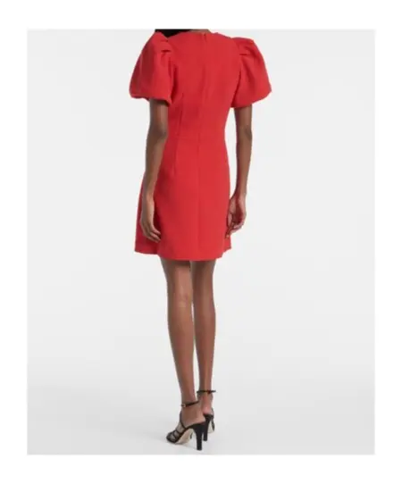 Rebecca Vallance Kaylee Bow-detail Minidress