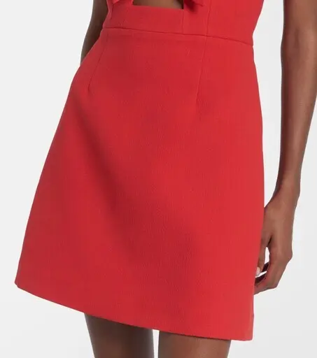 Rebecca Vallance Kaylee Bow-detail Minidress
