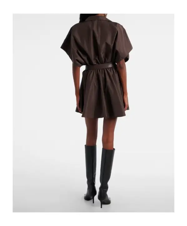 Norma Kamali Flared Minidress