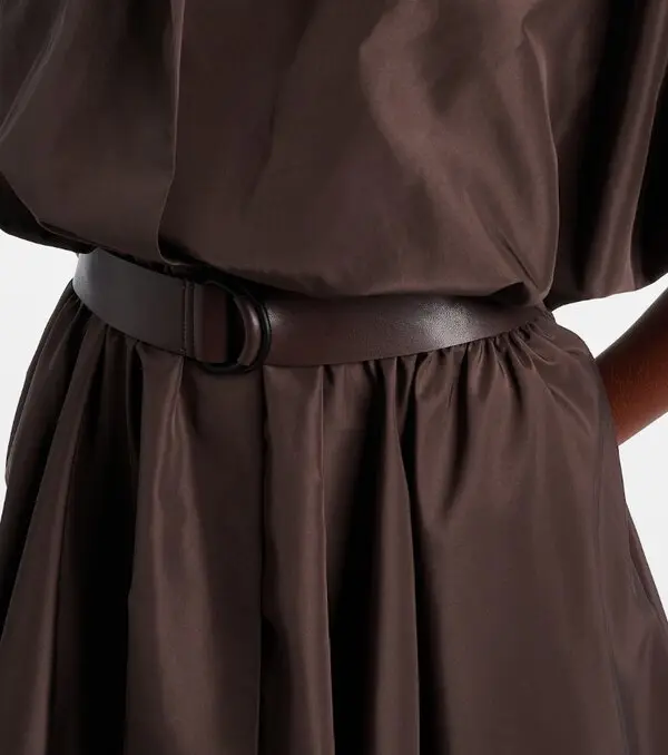 Norma Kamali Flared Minidress