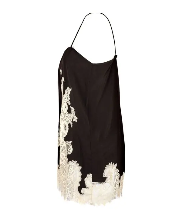 SEMICOUTURE Lace Trim Camisole Top