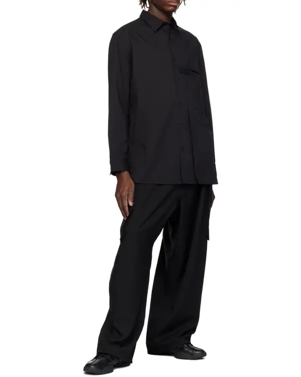 Y3 Pleated Pocket Shirt