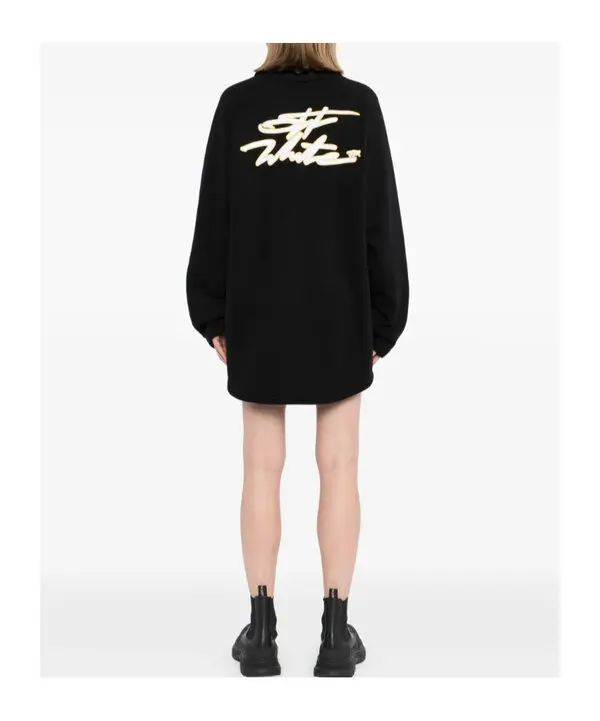 Off-White Sporty Polo Sweatdress