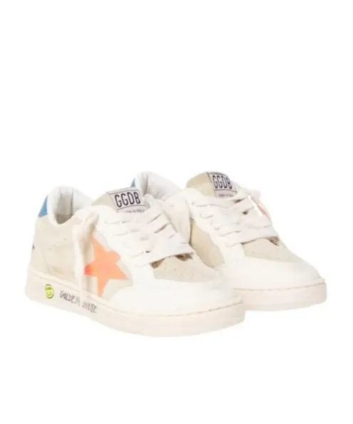 GOLDEN GOOSE Suede Sneakers - White