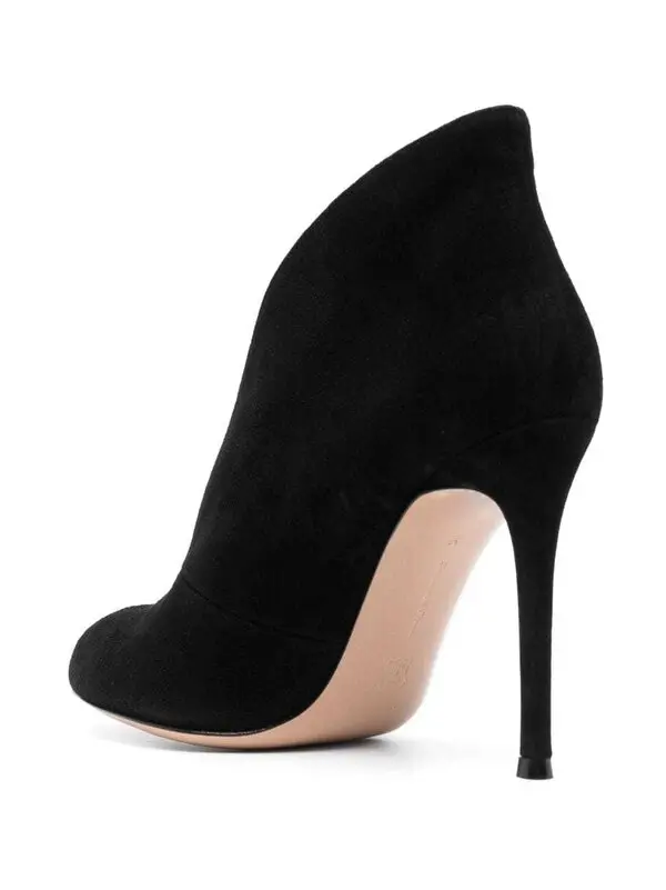 GIANVITO ROSSI Peep-toe 110mm Suede Sandals