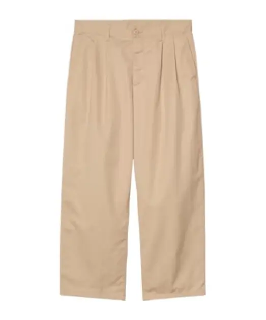 Carhartt Work In Progress Pleated Chino Pants - Nude