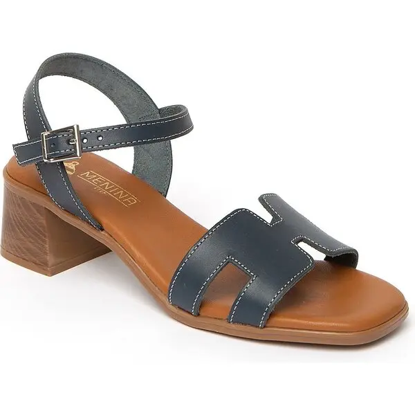 MENINA STEP Siena Espadrille Sandal - Navy