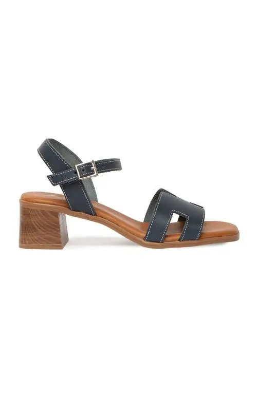 MENINA STEP Siena Espadrille Sandal - Navy