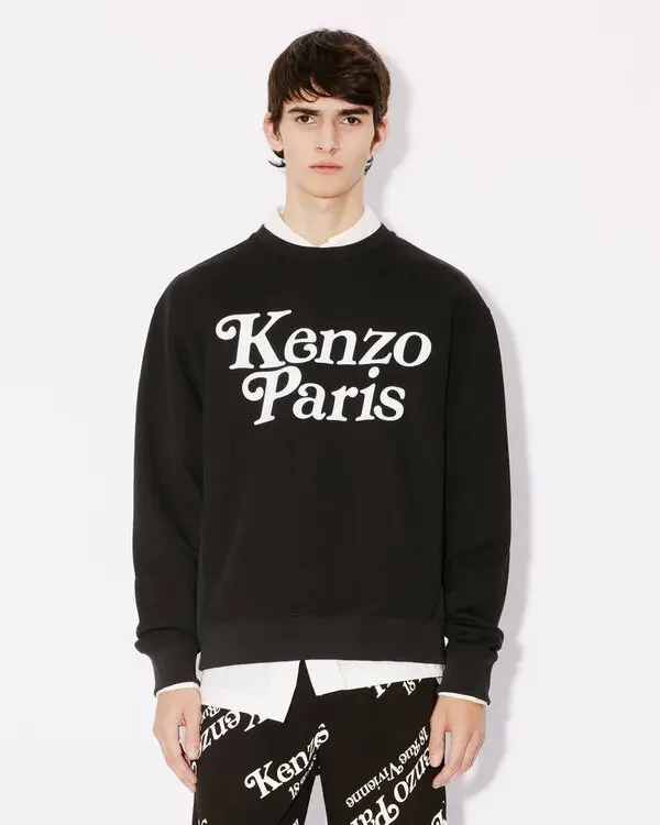Kenzo Logo Printed Crewneck Sweatshirt