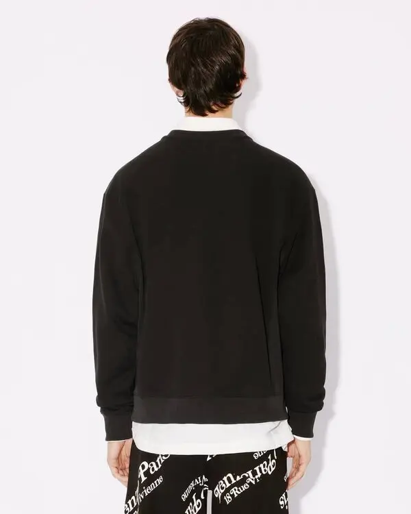 Kenzo Logo Printed Crewneck Sweatshirt