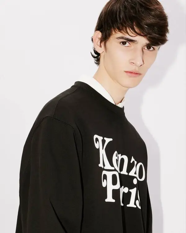 Kenzo Logo Printed Crewneck Sweatshirt
