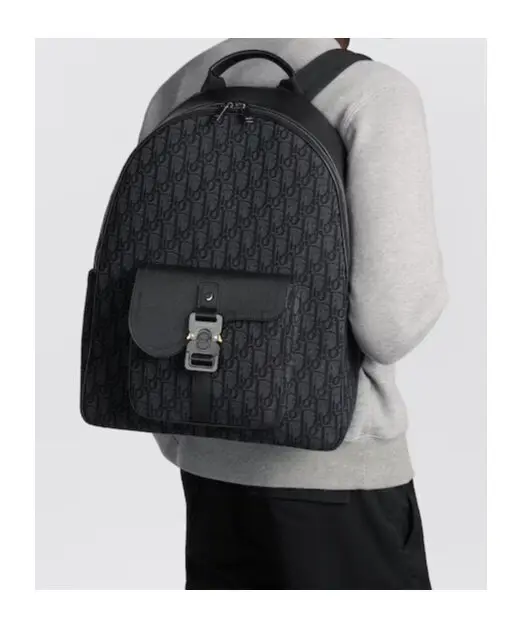 Dior Saddle Zip Backpack