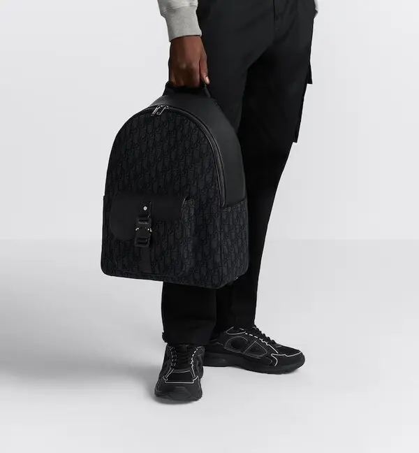 Dior Saddle Zip Backpack
