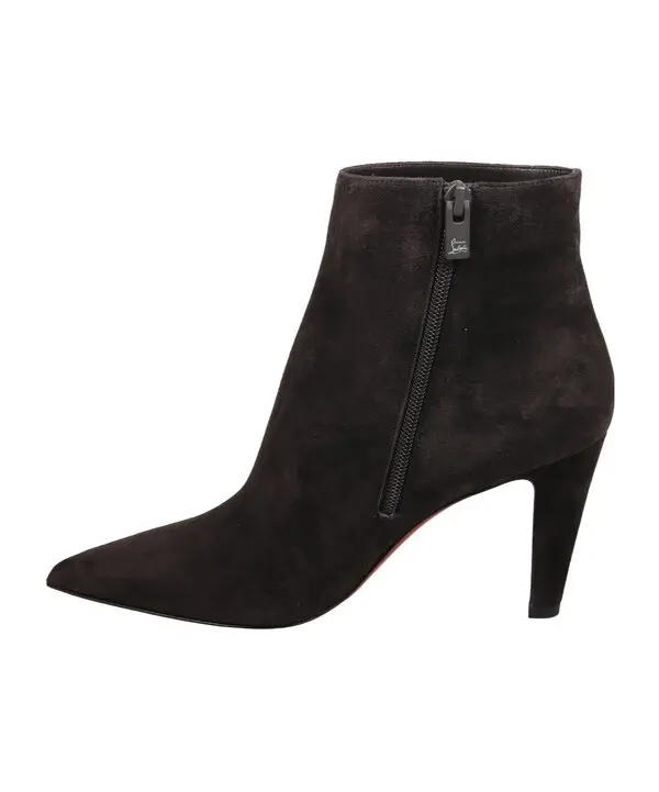 CHRISTIAN LOUBOUTIN Vibella Pointed Toe Ankle Boots