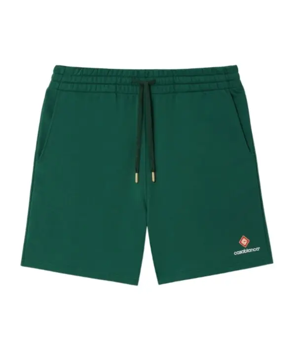 Casablanca Logo-print Drawstring Shorts - Green